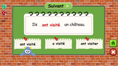French PASSÉ COMPOSÉ CONJUGAISON - Les verbes en -er - ir et -re ...