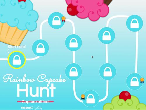 Google Slides PowerPoint Editable Digital Game Template | RAINBOW ...