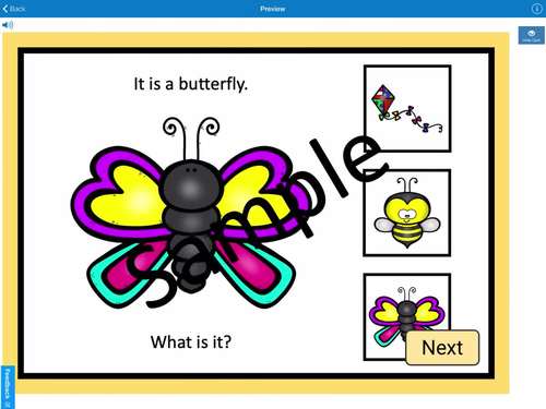 Open Ended Task Cards Spring Nouns BOOM Cards for Speech Language Therapy