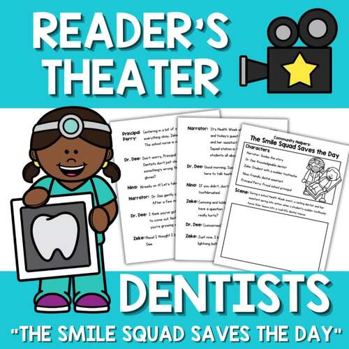 Dentist Readers Theater | Community Helpers Skit | Labor Day Reading ...