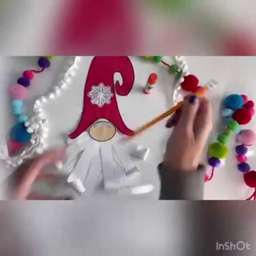 Winter Gnome Craft and writing pages | Winter Gnome Bulletin Board