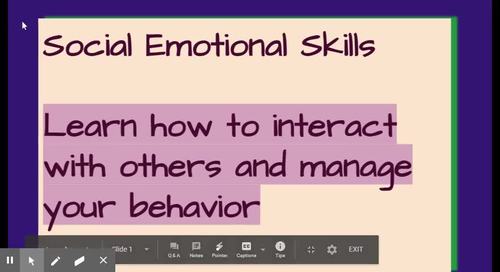 Social Emotional Learning Interactive Whiteboard Social Skills Stories
