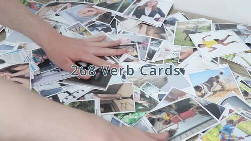 VB-MAPP Action Verb Flashcards by Therapixels | TPT