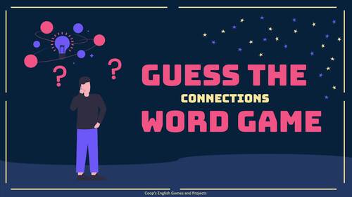 Connections Quiz Game | Fun Vocabulary & Critical Thinking Activity