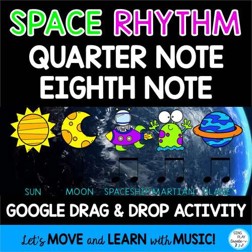 Rhythm Google Slides Drag & Drop Activity {Quarter & Eighth Notes ...