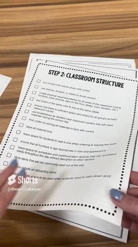 Special Education Classroom Setup Checklists by The Autism Helper