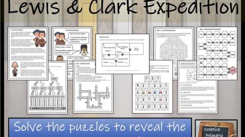 Lewis and Clark Expedition Escape Room Activity by Creative Primary ...