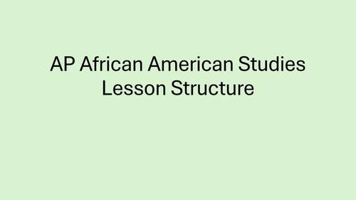 AP African American Studies Unit 3: White Supremacy and W.E.B Dubois