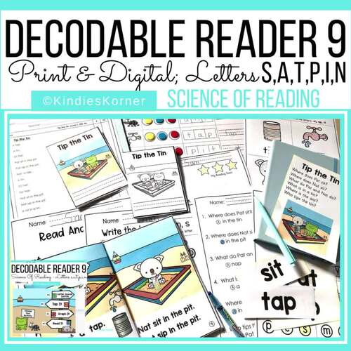 Science of Reading Decodables Print & Digital Decodable Passages Books ...