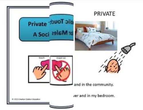 Social Narrative for Males about Masturbation & Clothes Stay On at School