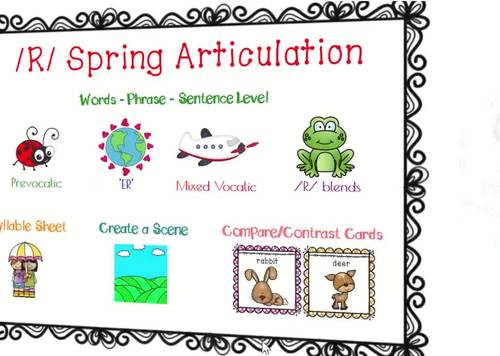 Articulation /R/ Boom Cards - Spring Themed by Speech Rocks | TPT