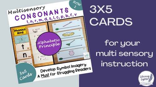 Multisensory Learning Seeing Stars Row 1 by Lori Henning Literacy Lights