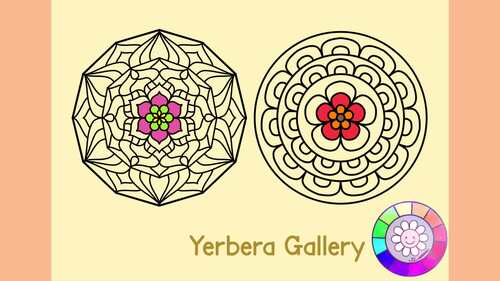 Mandala House Fourteen || Coloring Pages by Yerbera Gallery | TPT