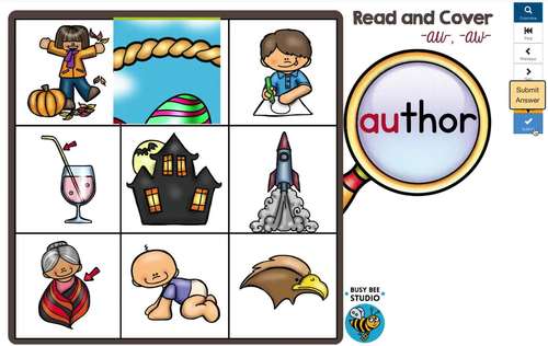 EASTER Vowel Diphthong Boom Cards Games | AU AW OU OW OO OI OY | TPT