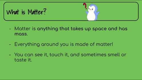 Properties of Matter PowerPoint | States of Matter Science Lesson for ...