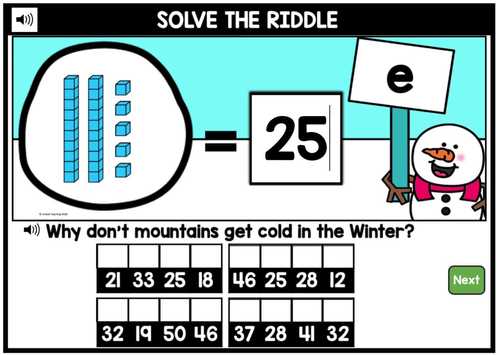Tens and Ones Math Riddle Boom Cards (Distance Learning) by United Teaching