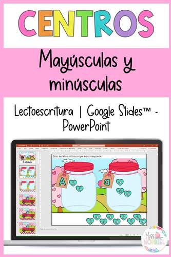 Mayúsculas y minúsculas Centros digitales de lectoescritura de Febrero
