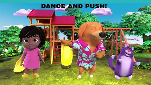Kids Dance and Push for Your Dreams with Barkim the Dog by Terrence ...