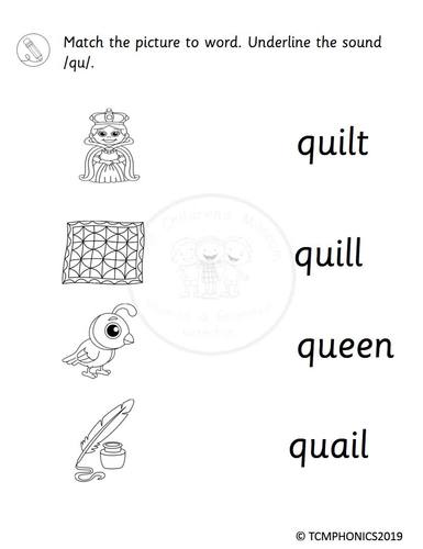 PHONICS - GROUP 7 (qu, ou, oi, ue, er, ar) | TPT