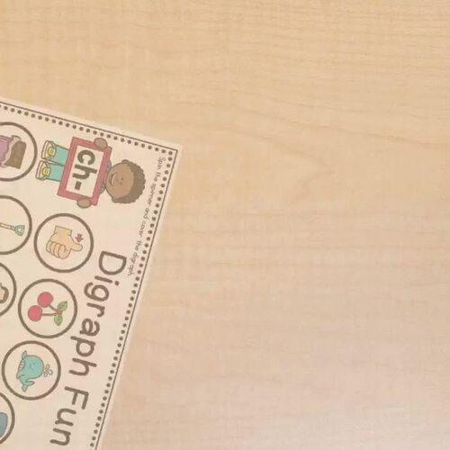 Printable Consonant Digraph Games for Phonics Review of Ch, Sh, Th, Wh