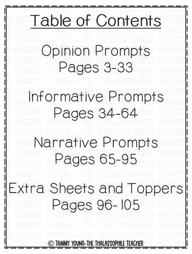 EASTER WRITING PROMPTS | OPINION INFORMATIONAL NARRATIVE | GRADE 3 - 5