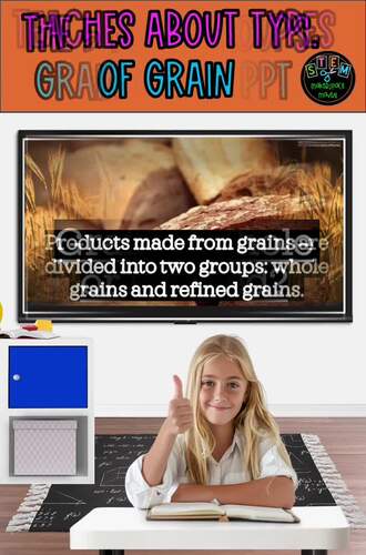 GRAIN GROUP PHOTO POWERPOINT SLIDESHOW HUGE TIME SAVER NO PREP FOOD GROUPS