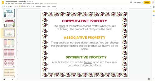 Digital Multiplication / Winter Math Centers / Distance Learning