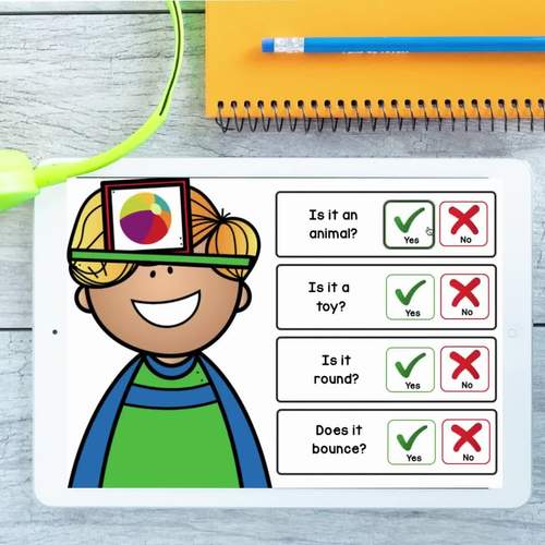 NO PRINT NO PREP What am I? | Answering Yes No Questions Boom Deck