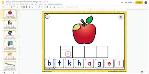 CVCe Phonics Word Building Google Slides Bundle by Second Grade Smiles