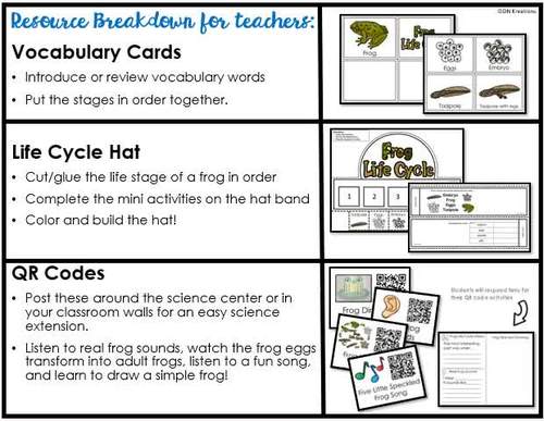 Send HOME Science Centers GROWING BUNDLE: Marine Animals by DN Kreations