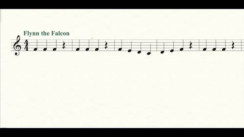 4 Notes Songs for Piano (CDEF right hand only) by Bryan Kujawa | TpT