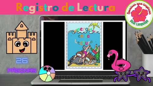 Registro de lectura de verano Summer Reading Log in Spanish | TPT