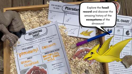 Fossil Record Discovery - STEAM/STEM Project Through Dinosaurs and NGSS