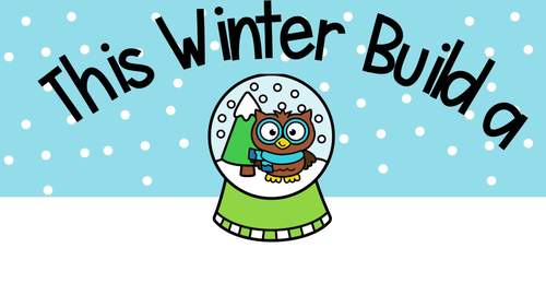 Build a Snow Globe | Digital - Writing Activity by Hedden 2 School