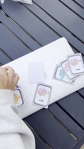 BUNDLE, Go Fish Phonics Game, Decodable Game, Reading Centers, 1st Grade