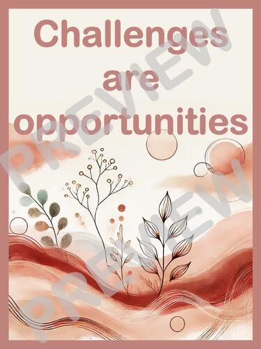 Growth Mindset Quotes Social Emotional Posters | Boho Rainbow ...