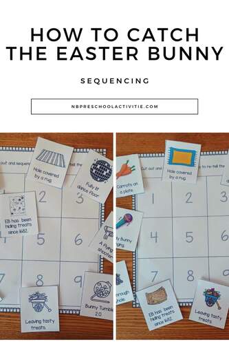 How to Catch the Easter Bunny Activities by Nomadic Bee | TPT