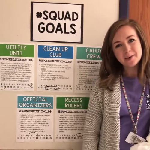 Team Jobs - Editable Collaborative Classroom Jobs - Class Management ...