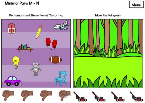 M - N and N - M Minimal Pairs for Denasalization and Nasalization