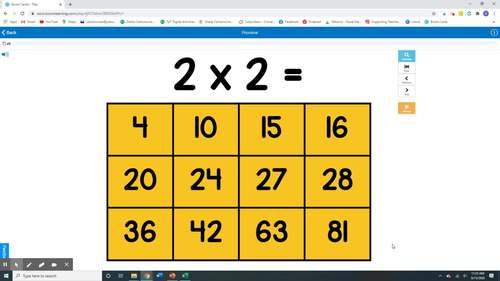 Halloween Multiplication Facts Boom Cards by Sheila Cantonwine | TPT