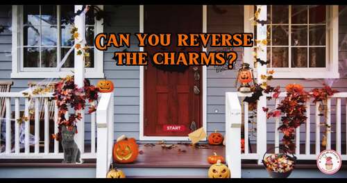 Jeu d'évasion Halloween Français FLE B1, digital Escape Room game French