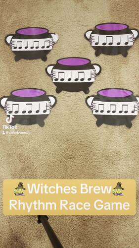 Halloween Rhythm Game "Witch's Brew" | Half Note Halloween Music Game