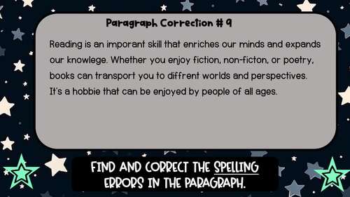 Spelling Warm-Ups Activities for Middle and High School | Bellringers