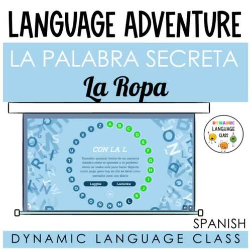 Pasapalabra - el Rosco ROPA Y COMPLEMENTOS - Spanish Interactive Games