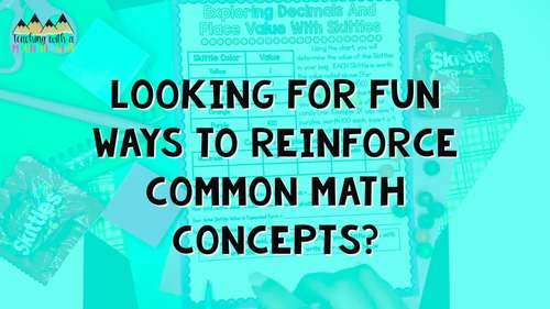 Candy Math Activity | Skittles Math Printables | | TPT