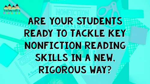 Sequencing Paired Passages by Teaching With a Mountain View | TPT