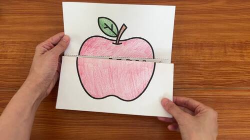 Fall Pop Up Card Craft | Apple | Coloring | Acrostic Poem by Moonlit ...