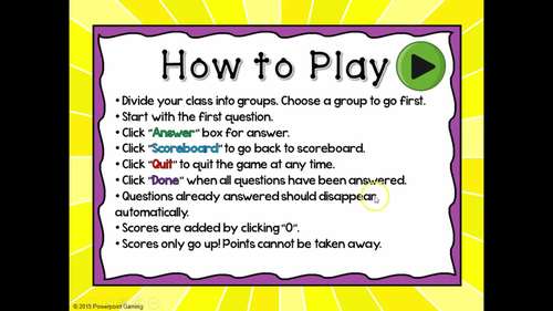 Types of Angles Powerpoint Game | Geometry Activities | Digital Resources