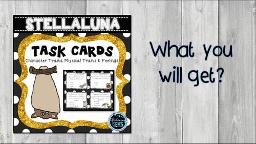Stellaluna Comprehension Task Cards | Stellaluna Activities by ...