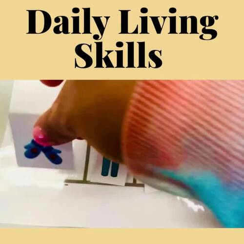 Life Skills Task Cards for Special Education Task Boxes | TPT